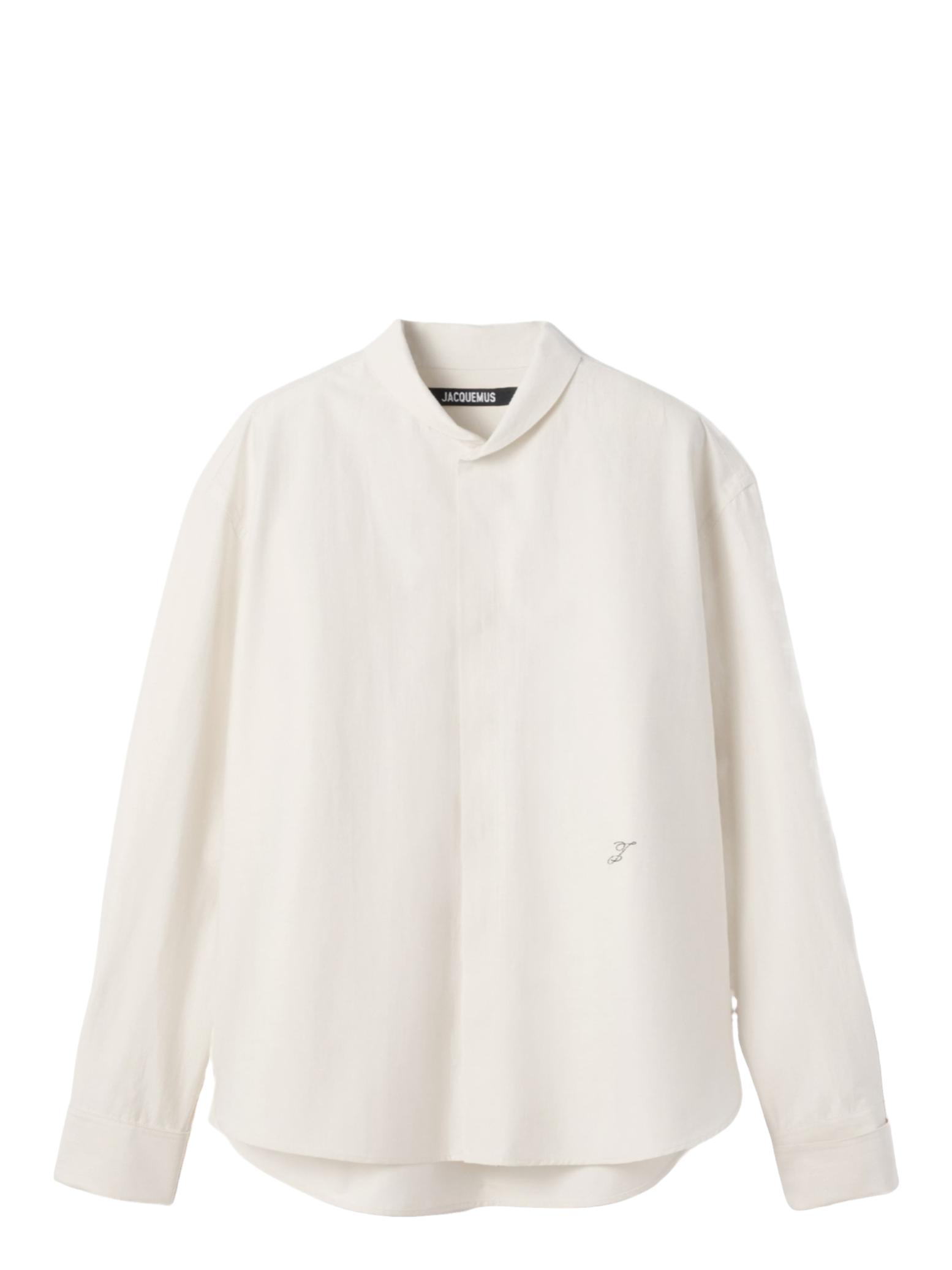 JACQUEMUS Peter Pan collar shirt